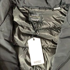 Wesc | Jackets & Coats | Wesc All Weather Padded Parka Jacket Black Nwt ...